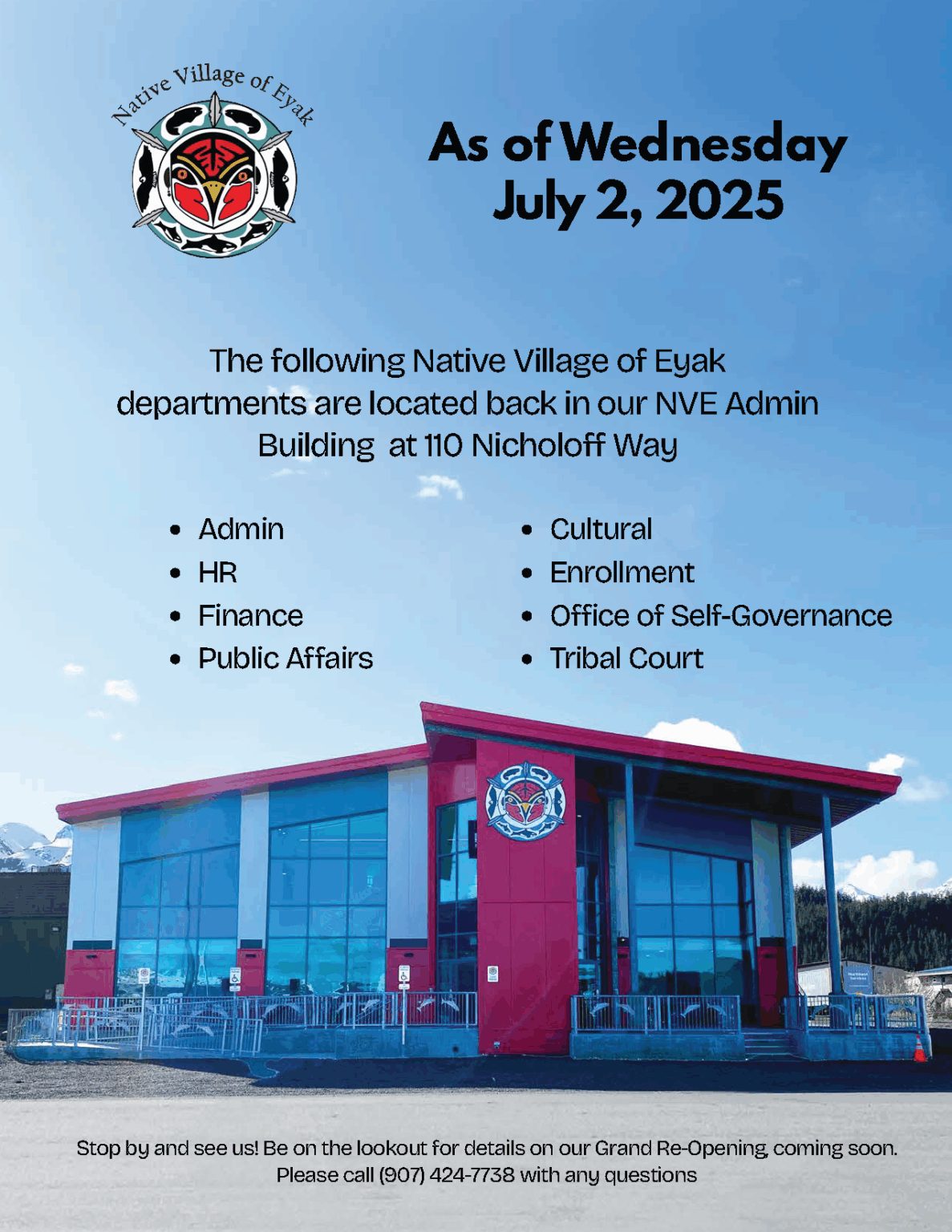 Native Village of Eyak - Home